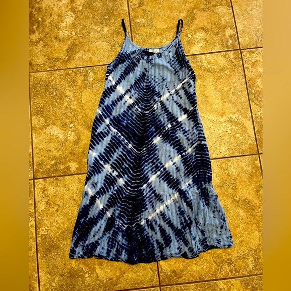 Style & Co. | Dresses | Style Co Tie Dye Spaghetti Strap Sundress ...